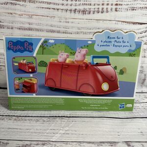 Hasbro | Toys | Peppa Pig Family Red Car With Peppa And Mummy Figures ...